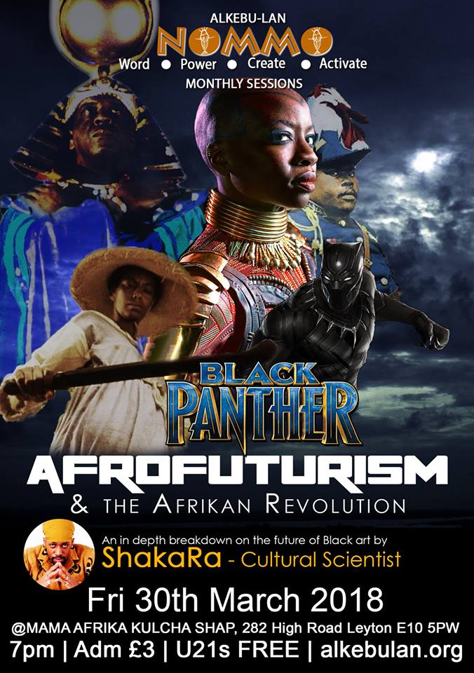 BLACK PANTHER, AFROFUTURISM & THE AFRICAN REVOLUTION – FRIDAY THE 30TH ...